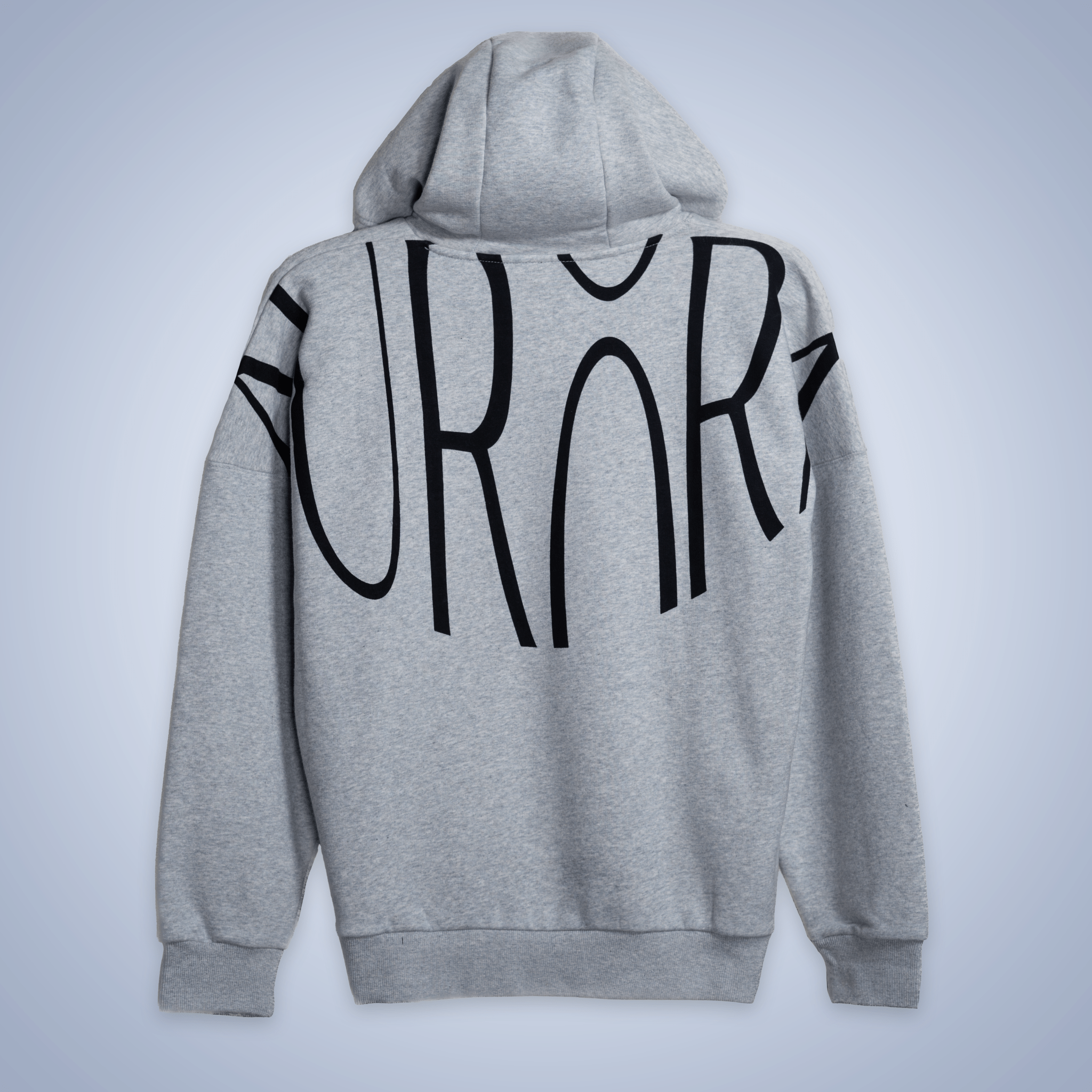 Heather Gray Drop Shoulder Fleece Hoodie – Aurorafitsofficial